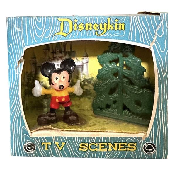 Toys | Disneykins Marx Toy Tv Scenes Mickey Mouse At Walt Disney Land ...